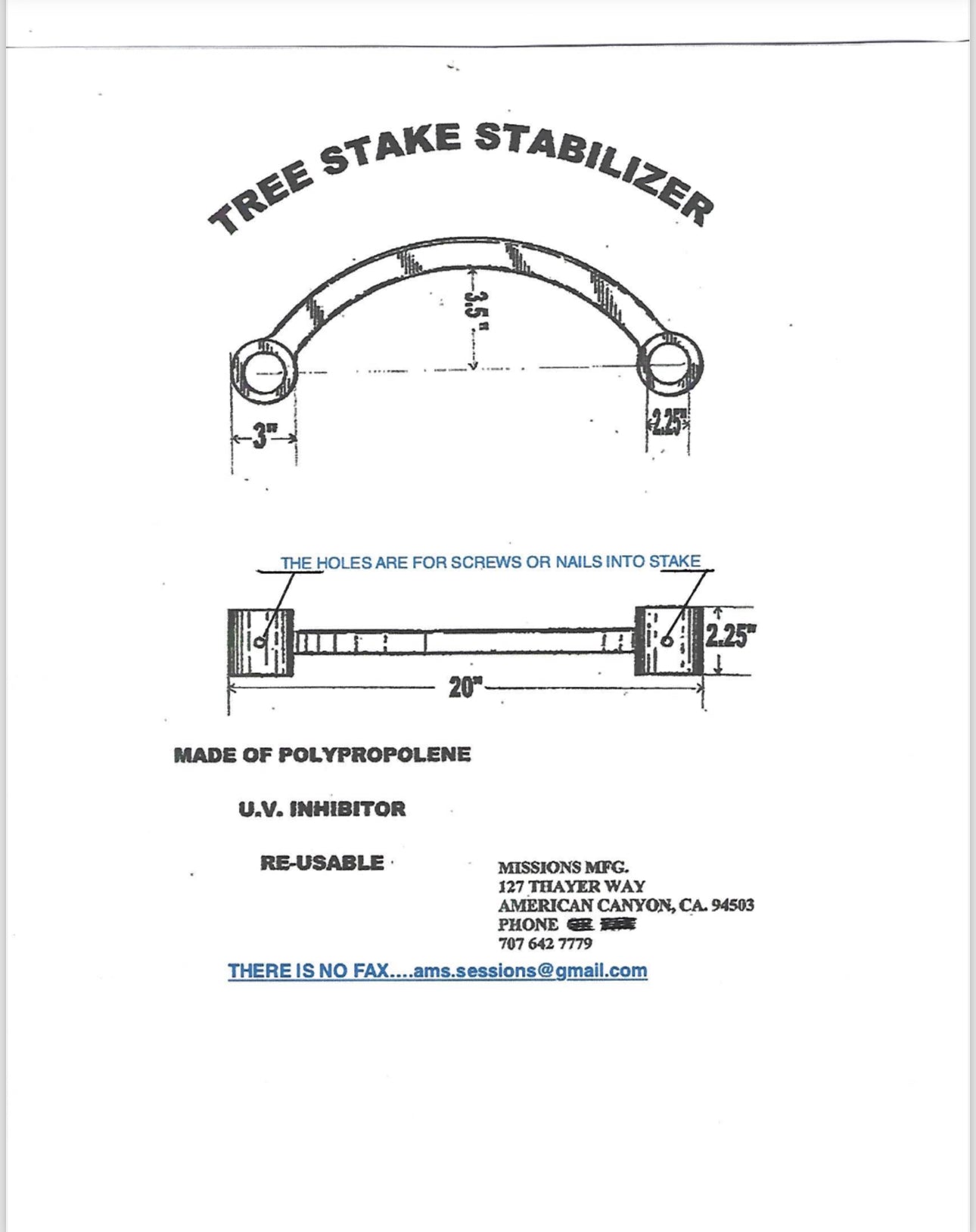 Tree Stake Stabilizer